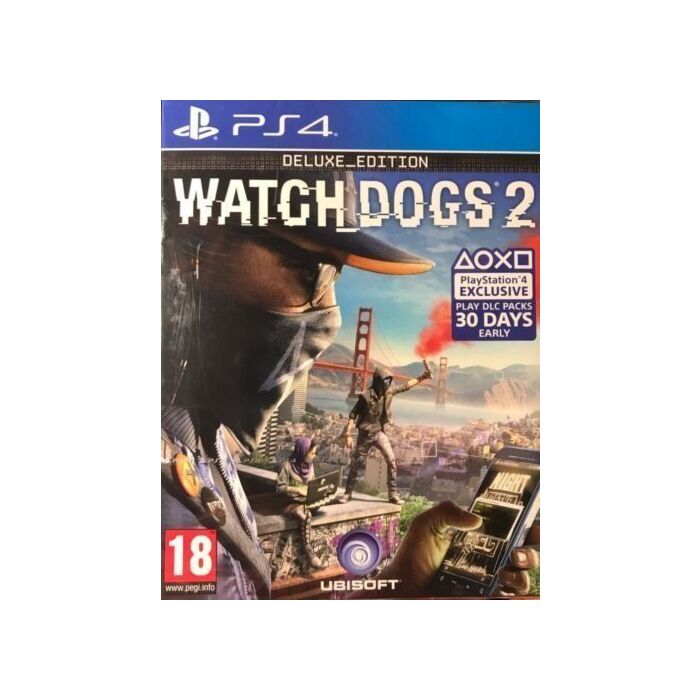 Watch Dogs 2 DELUXE EDITION (PS4)