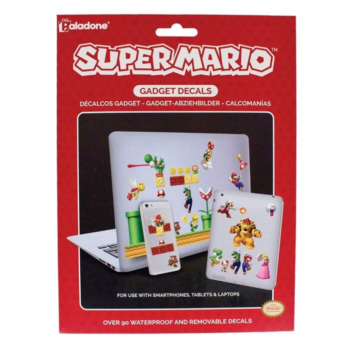 Nintendo Super Mario Gadget Decals