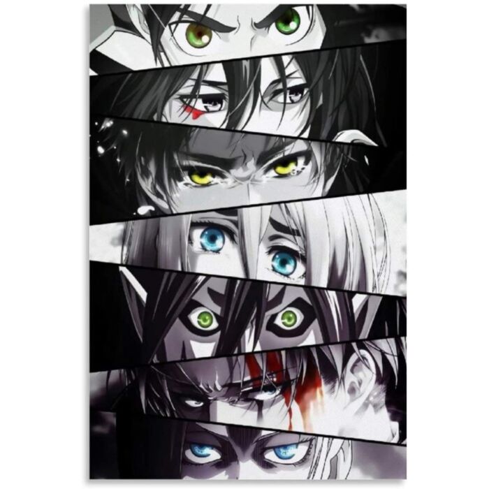 Attack On Titan Eyes - Portrait