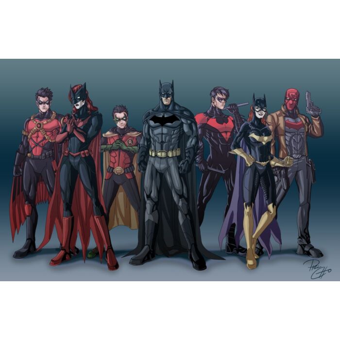 Bat Family - Portrait