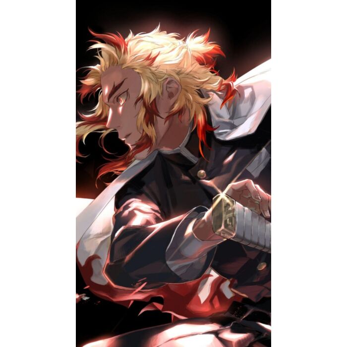 Demon Slayer Kyojuro Rengoku - Portrait