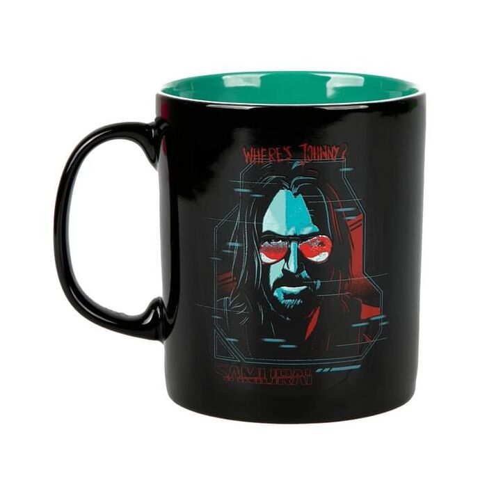 Cyberpunk 2077 Digital Ghost Mug
