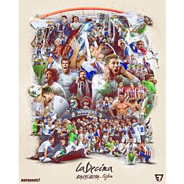 Real Madrid UCL 2014 Final - Portrait